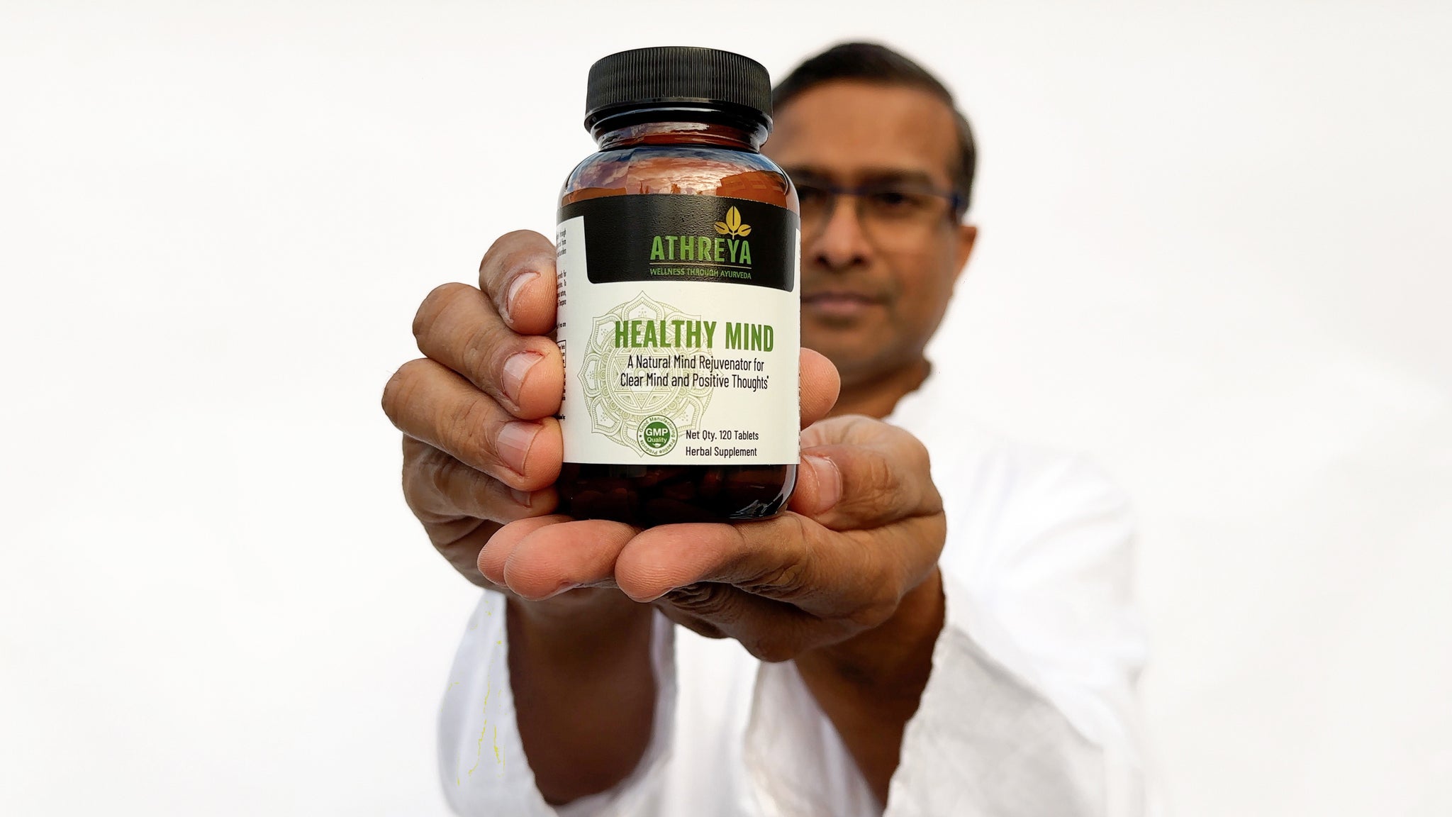 Healthy Mind Tablets | Natural Mind Rejuvenator | Athreya Herbs