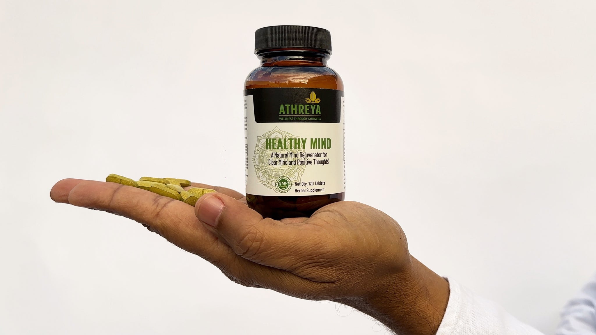 Healthy Mind Tablets | Natural Mind Rejuvenator | Athreya Herbs