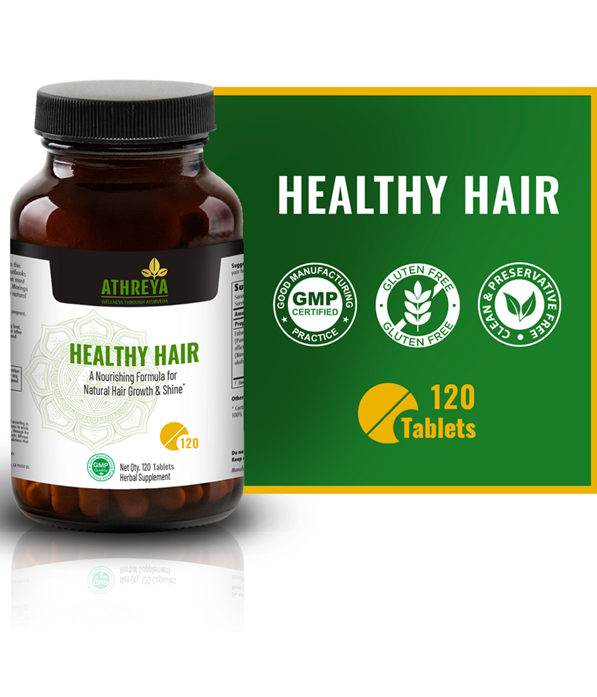 Healthy Hair Tablets | Athreya Herbs