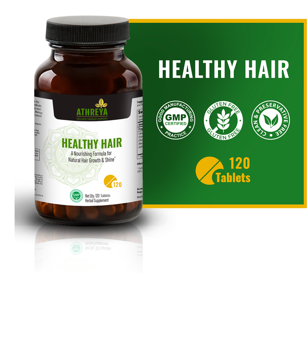 Healthy Hair Tablets | Athreya Herbs
