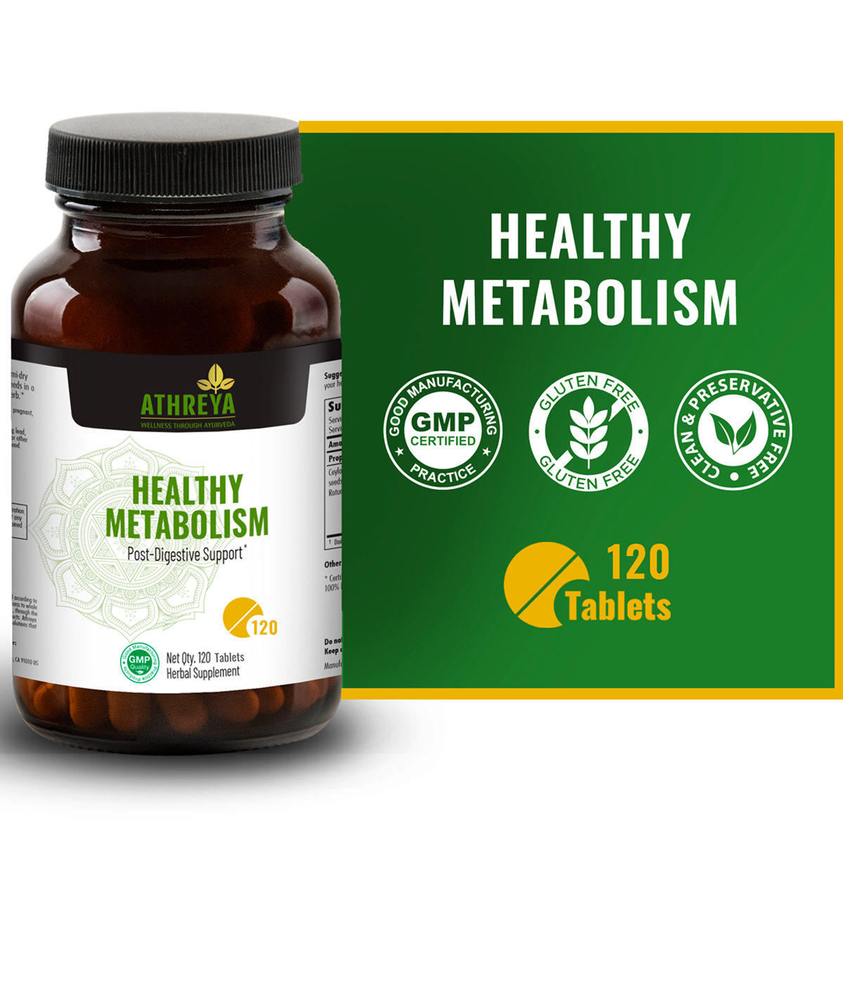 Healthy Metabolism Tablets | Trimada Tablets | Athreya Herbs