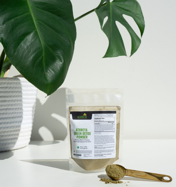 Athreya Green Detox Powder | Ayurvedic Supplement for Promoting Natural ...