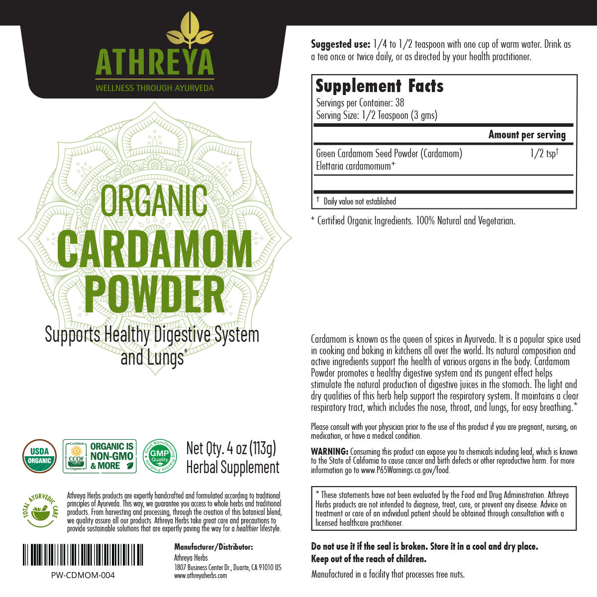cardamom powder benefits ayurveda