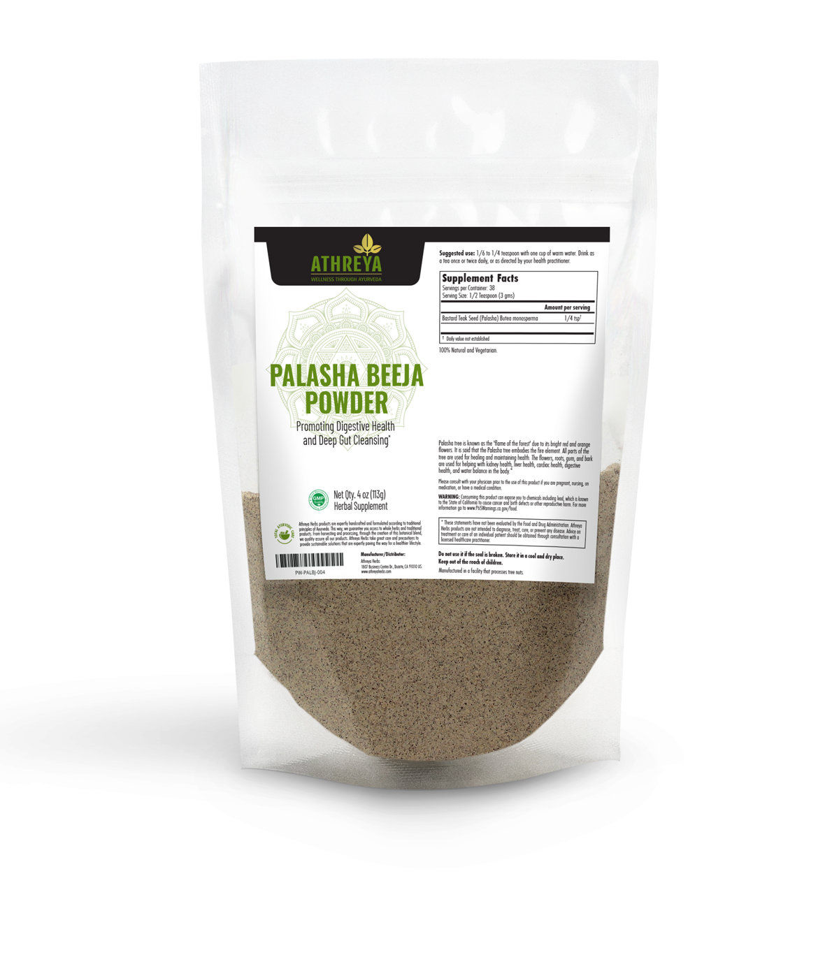 Palasha Beeja Powder | Ayurvedic Supplement for Promoting Digestive ...
